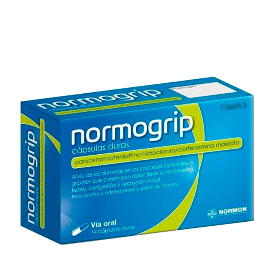 Normogrip 14 cápsulas comprar al mejor precio