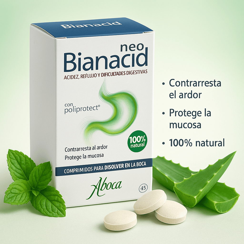 Neobianacid 45 comprimidos aboca | Comprar en farmacia