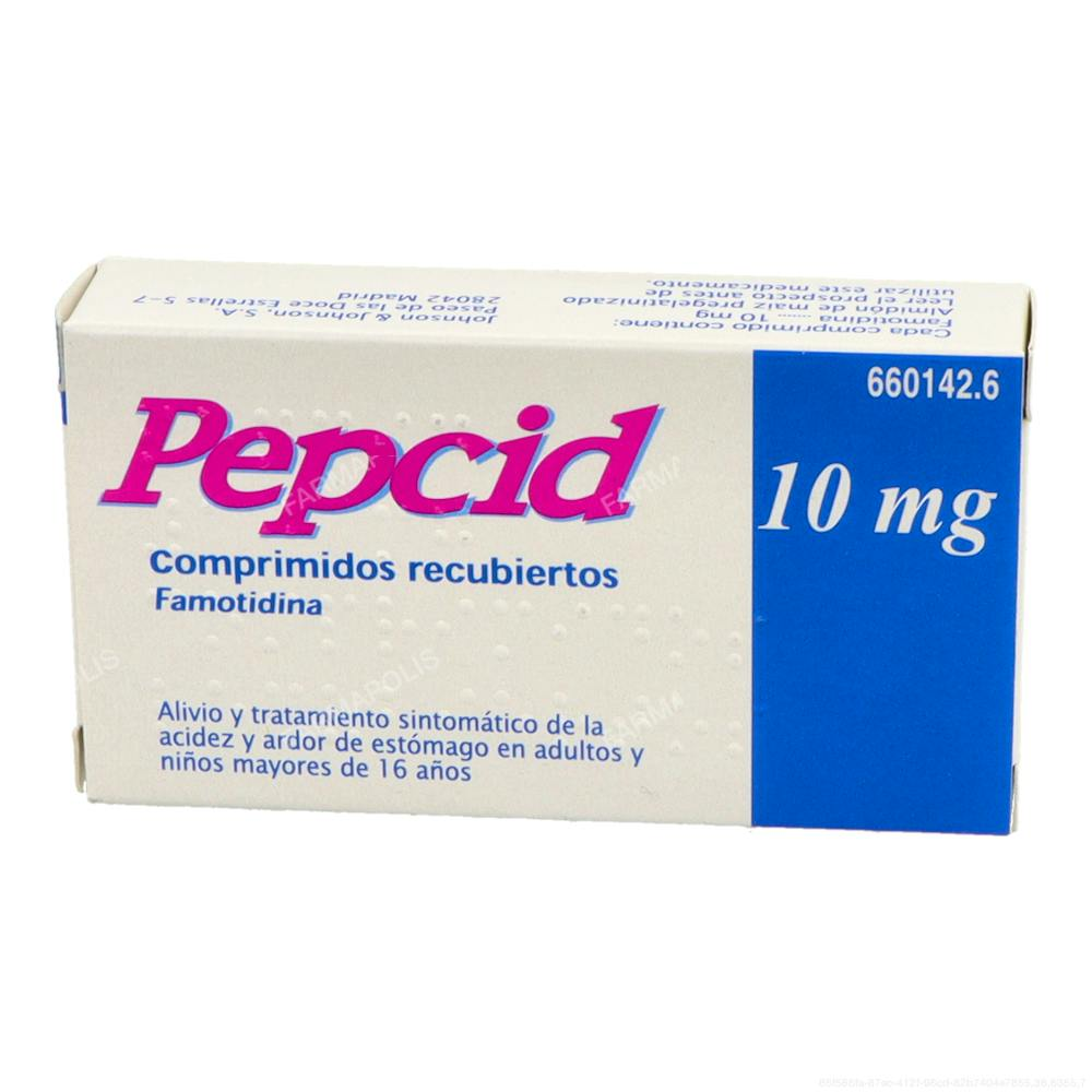 Pepcid 10mg 12 comprimidos | comprar al mejor precio
