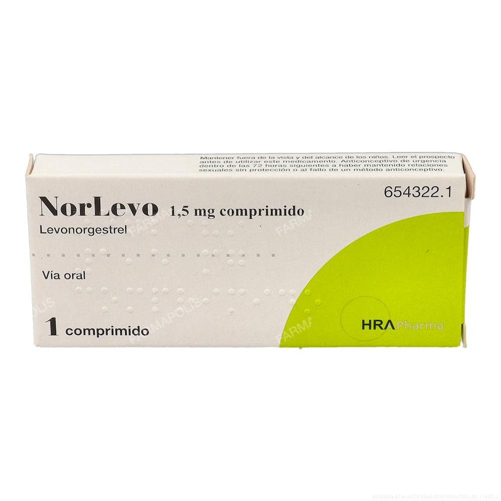 Norlevo 1,5 mg 1 comprimido pastilla del día después | Olaiz