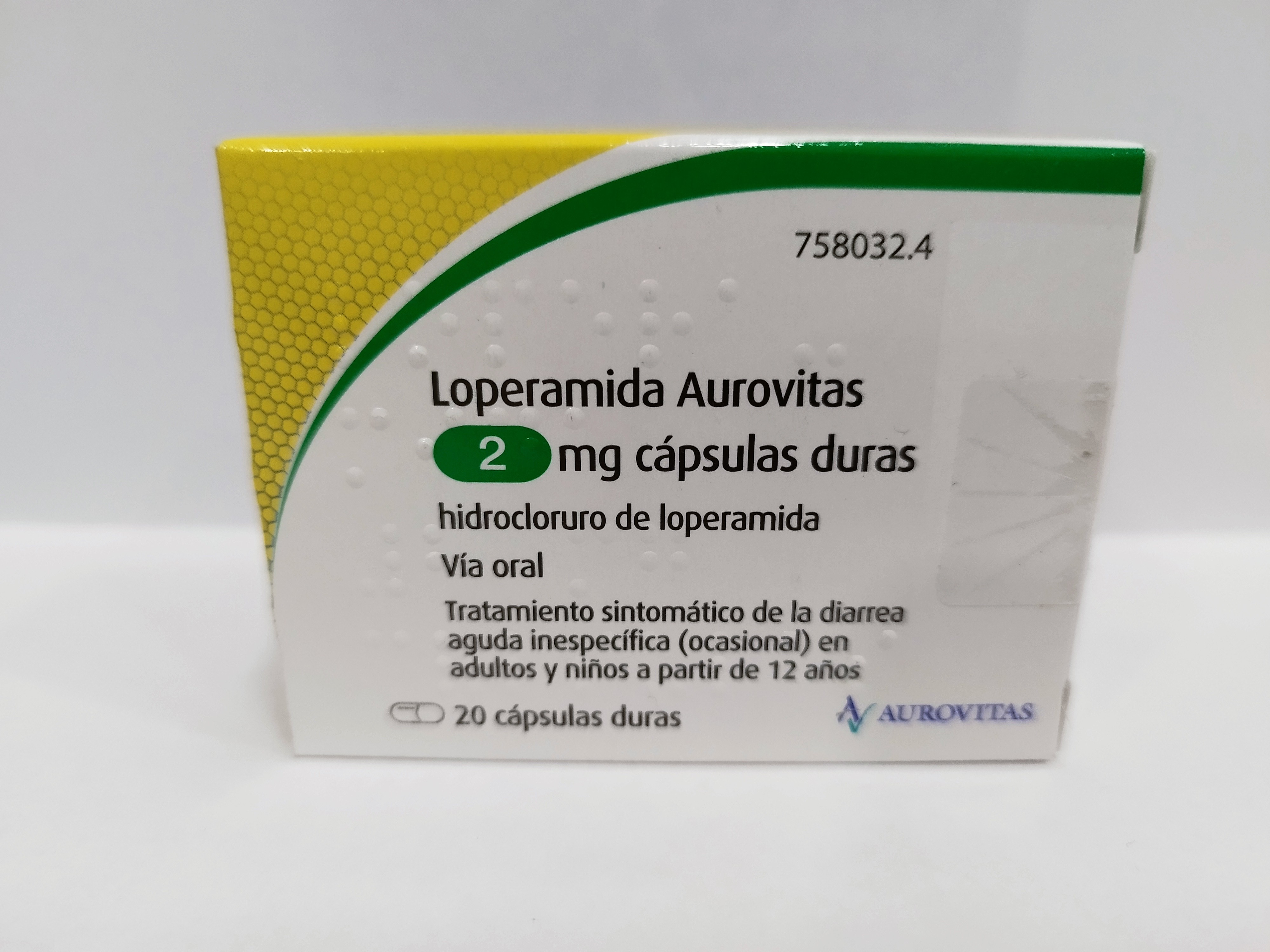 Loperamida aurovitas 2mg 10 cápsulas | comprar al mejor precio