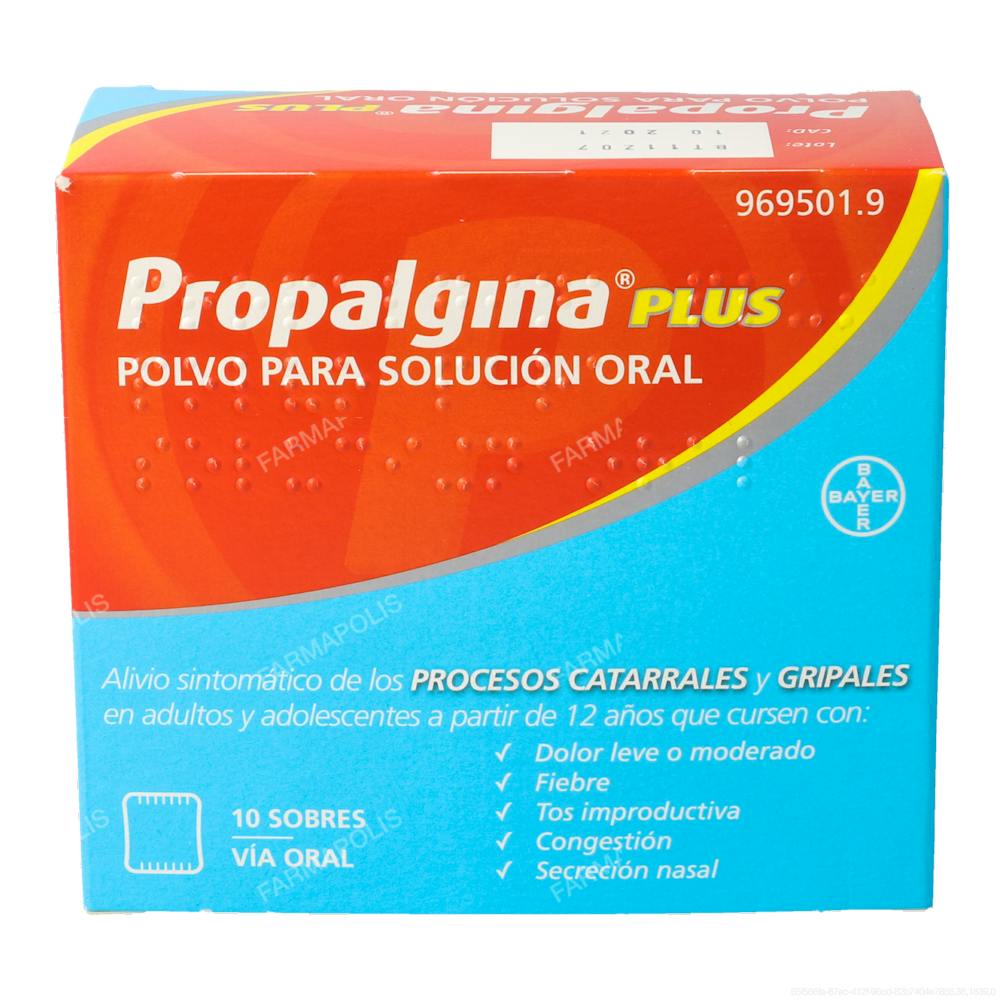 Propalgina plus 10 sobres | Olaiz