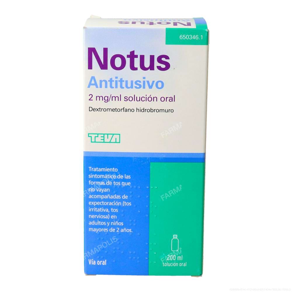 Notus antitusivo jarabe 200 ml | Olaiz