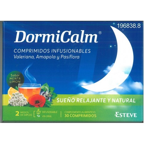 Comprar DormiCalm 30 Comprimidos | Farmacia