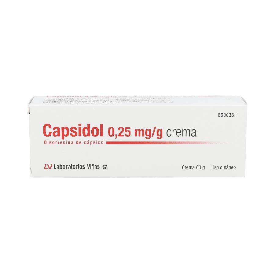 Capsidol 0,25 mg/g crema 60g | Experiencia real en Farmacia