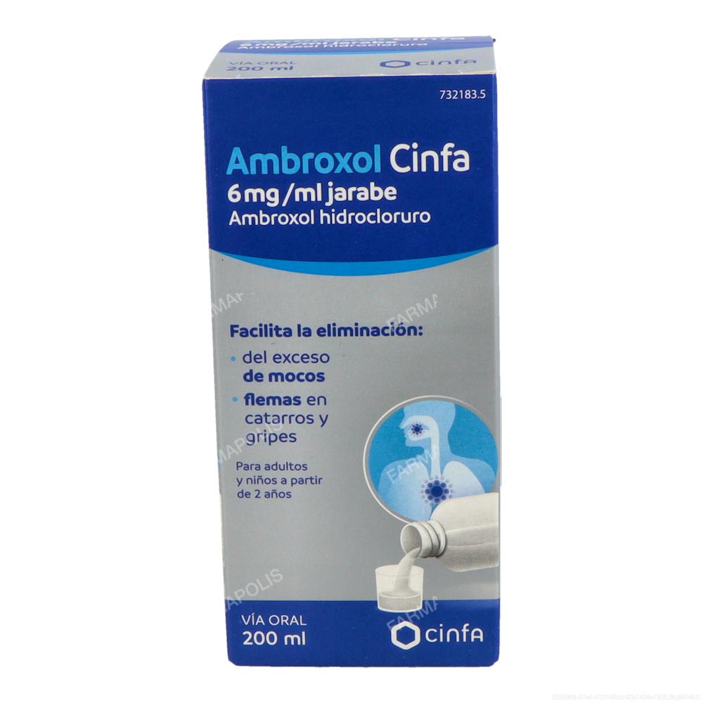 Ambroxol cinfa 6mg/ml jarabe 200ml | Olaiz