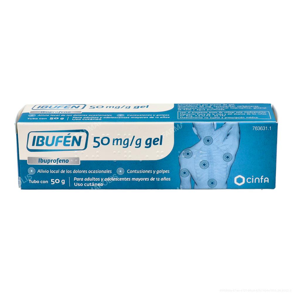 cinfadol ibuprofeno 50 mg/g gel 50g | Olaiz