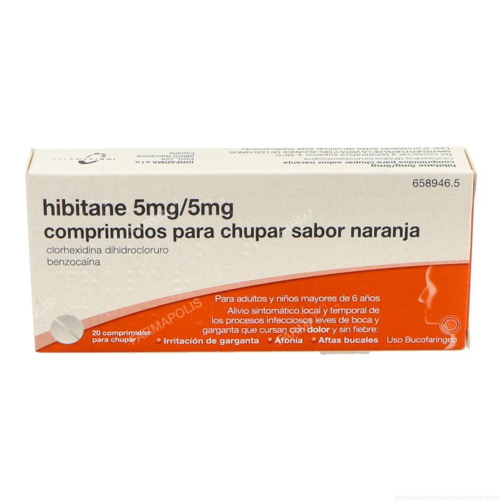 Hibitane forte naranja 20 Comprimidos | Olaiz
