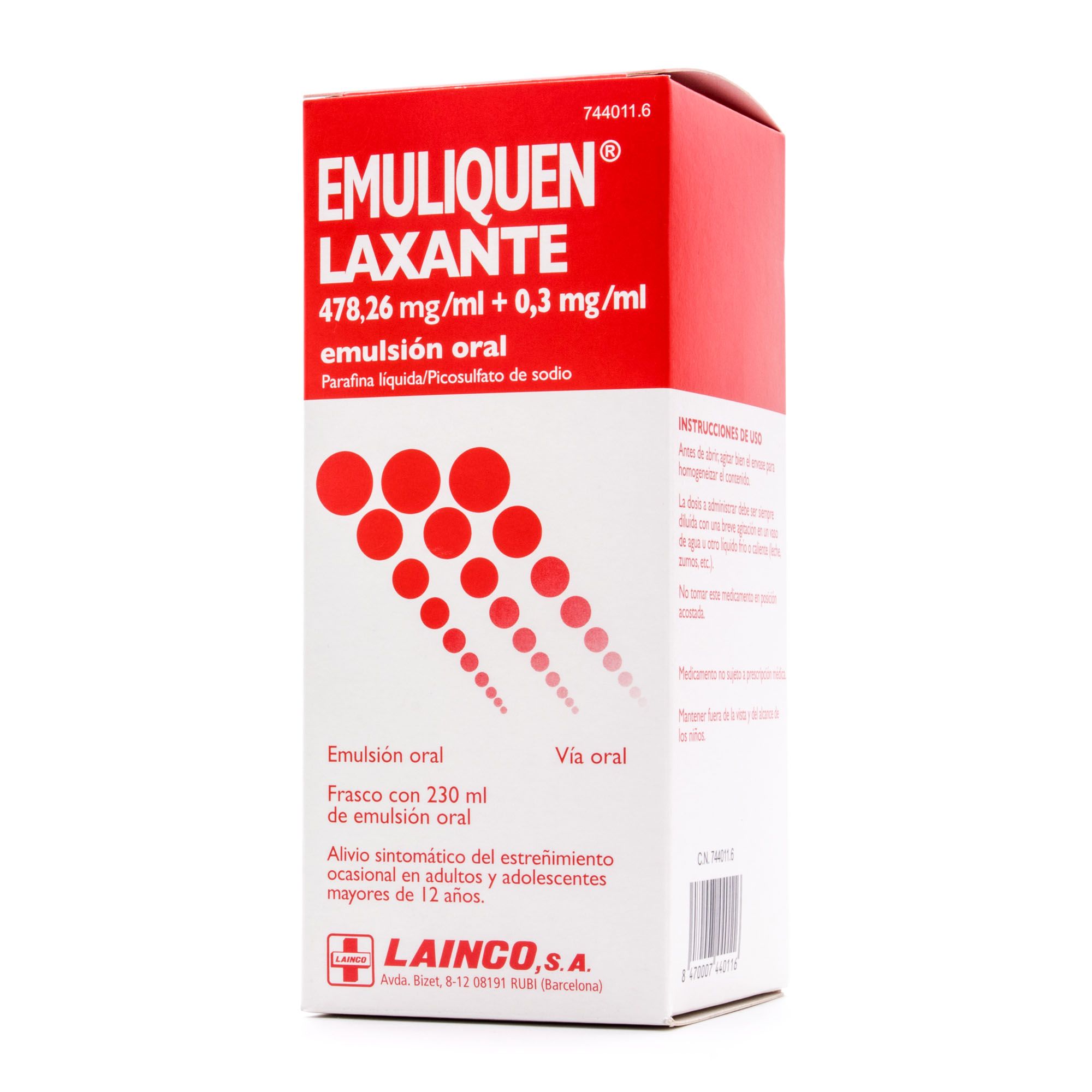 Emuliquen laxante emulsión oral 230 ml