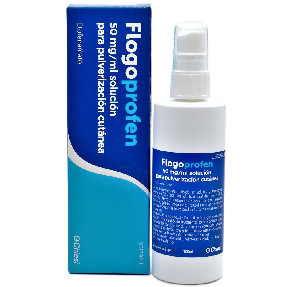 Flogoprofen spray 50mg/ml 100 ml | Experiencia real en Farmacia