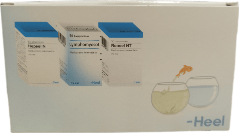 Kit Terapia Detoxificación Reneel-Hepeel-Lymphomyosot Heel 3 x 50 ...