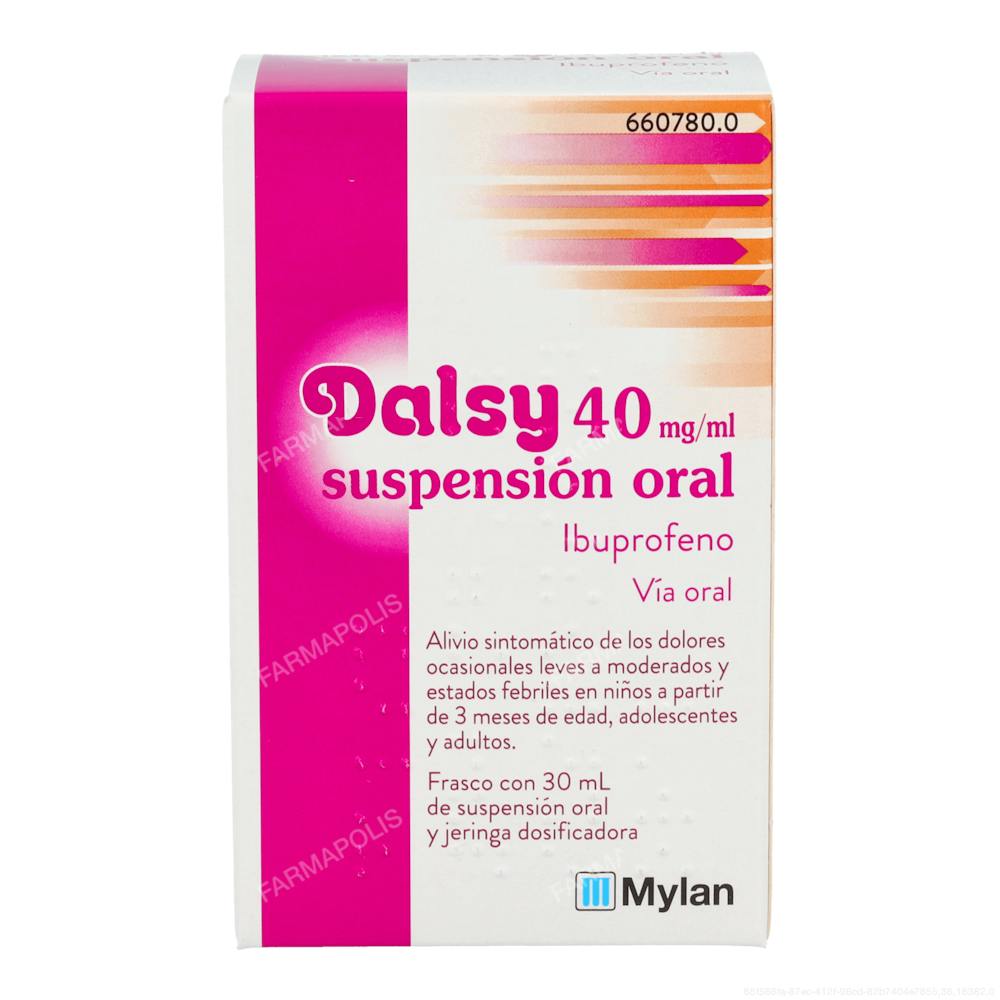 Dalsy 40mg/ml suspensión oral 30 ml - Olaiz