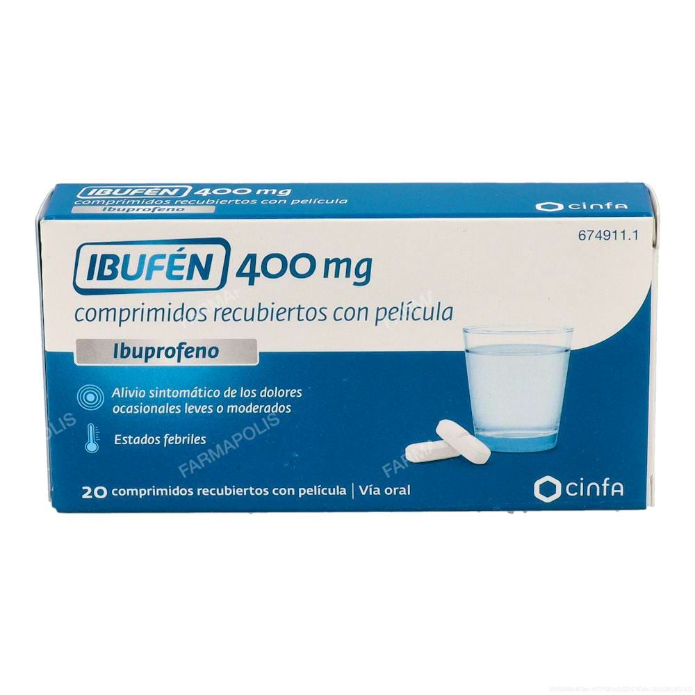 Ibufen 400mg 20 comprimidos - Olaiz