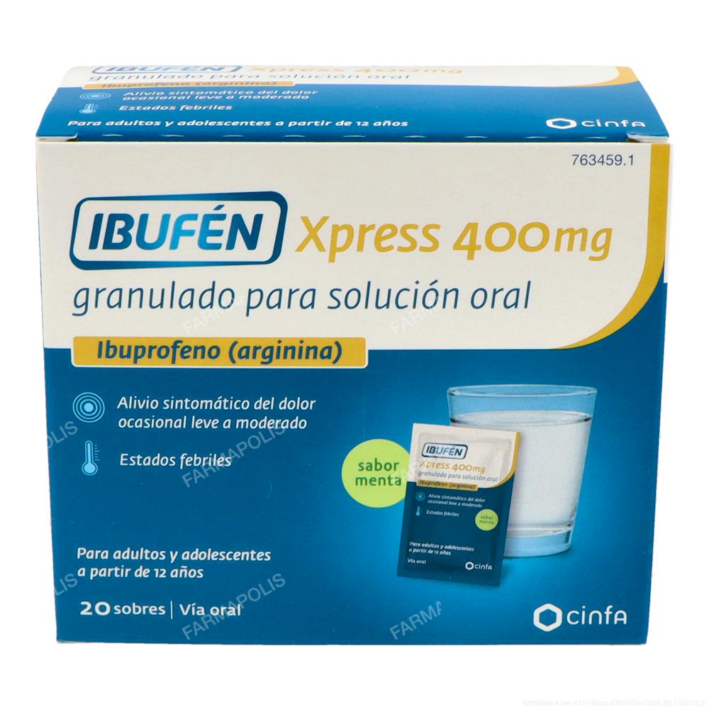 Ibufen Xpress 400mg 20 sobres - Olaiz