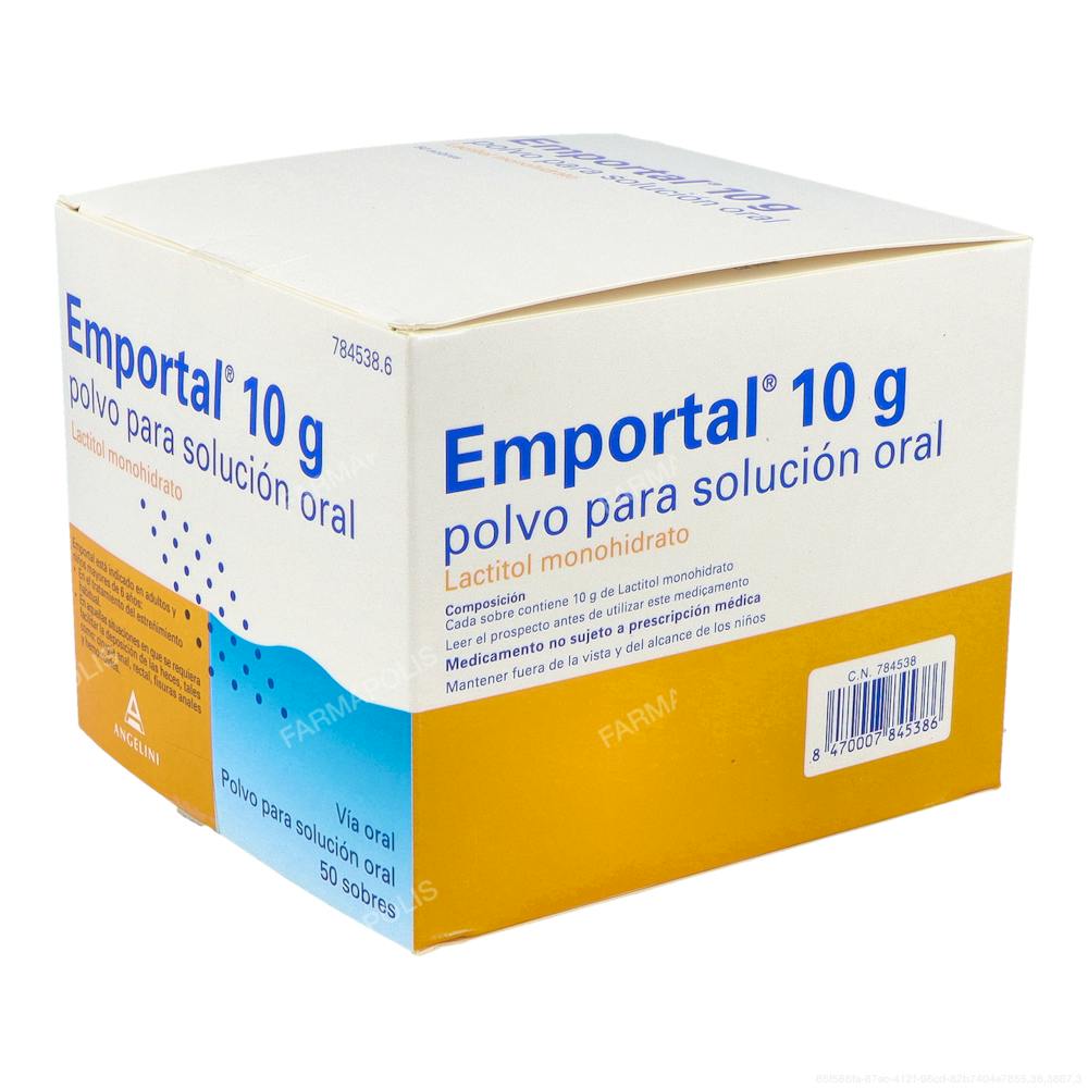 Emportal 10g 50 sobres para solución oral al mejor precio | Olaiz