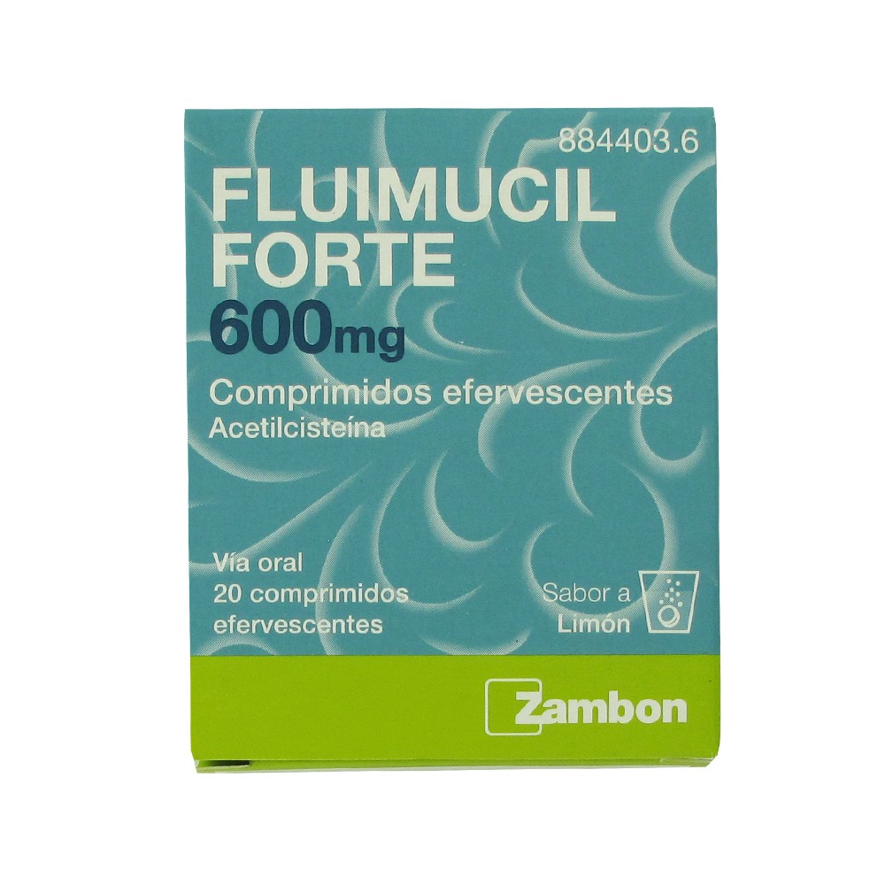 Fluimucil forte 600mg 20 comprimidos | comprar al mejor precio