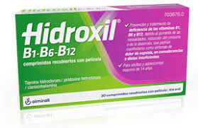 Hidroxil B1-B6-B12 30 comprimidos | Olaiz