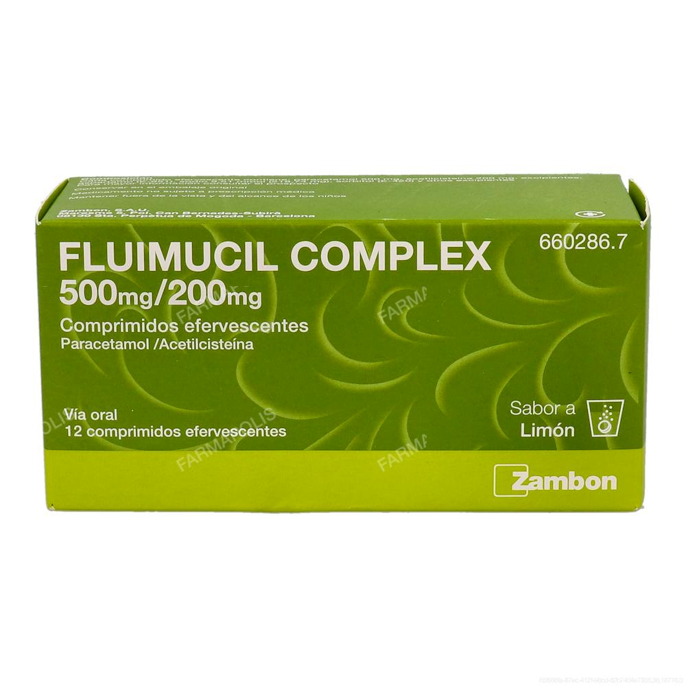 Fluimucil complex 12 comprimidos efervescentes | Olaiz