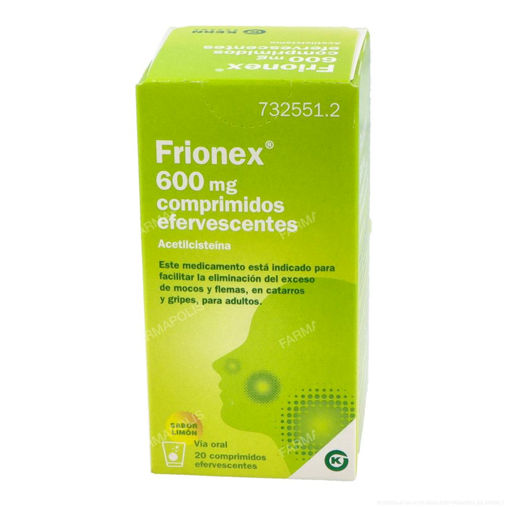 Frionex 600 mg 20 comprimidos efervescentes | Olaiz