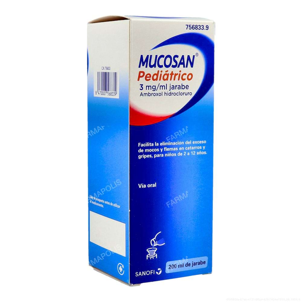 Mucosan pediátrico jarabe 200 ml | Olaiz