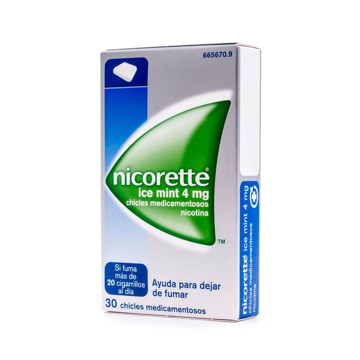 Nicorette 4mg ice mint 30 chicles | Olaiz