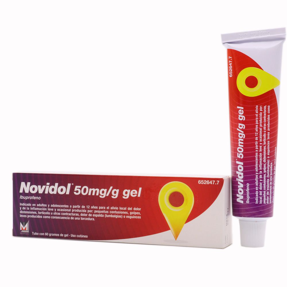 Novidol 50mg/g gel 60g - Olaiz