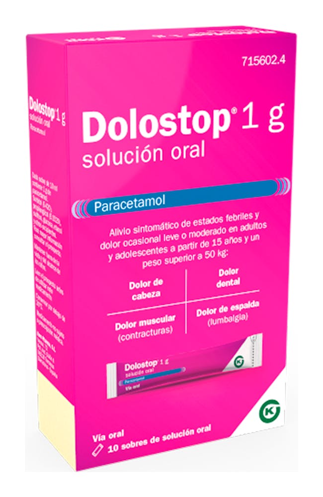 Dolostop 1g 10 sobres solución oral | Olaiz