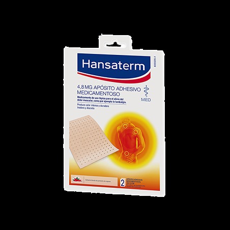 Hansaterm parche térmico 2 Unidades | Farmacia Olaiz