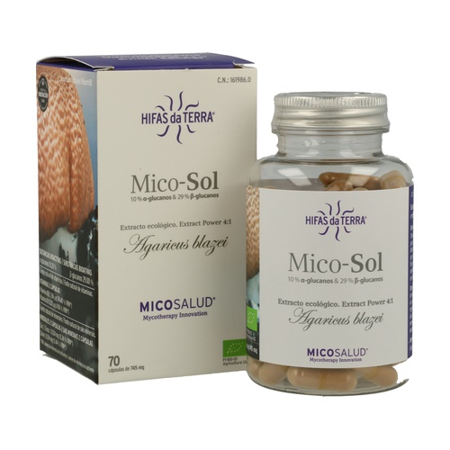 Mico Sol 70 cápsulas Hifas da Terra