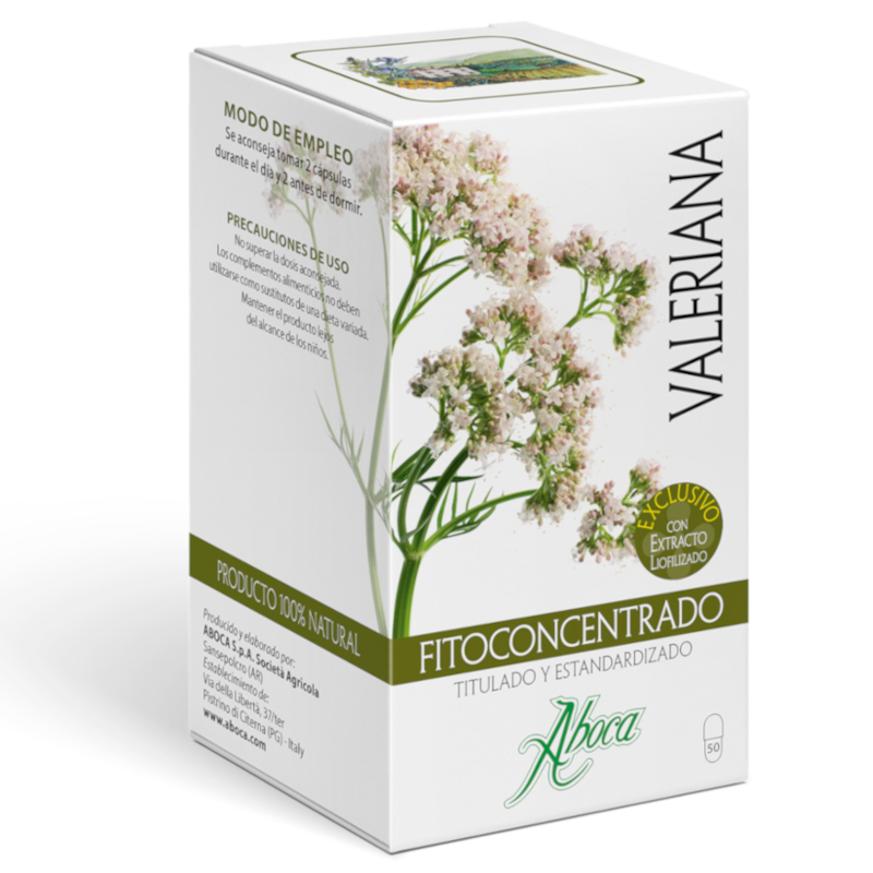 Comprar Aboca Fitoconcentrado Valeriana 50 Cápsulas | Olaiz