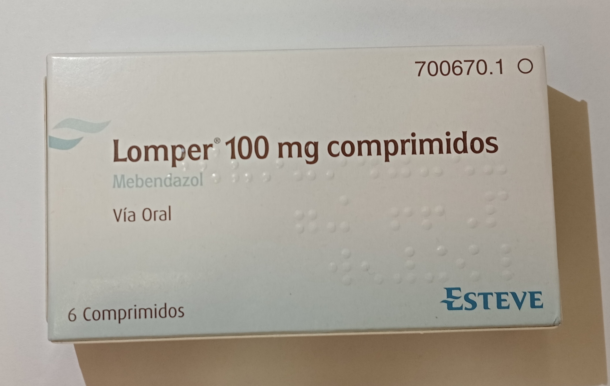 Mebendazol (Lomper) - Olaiz